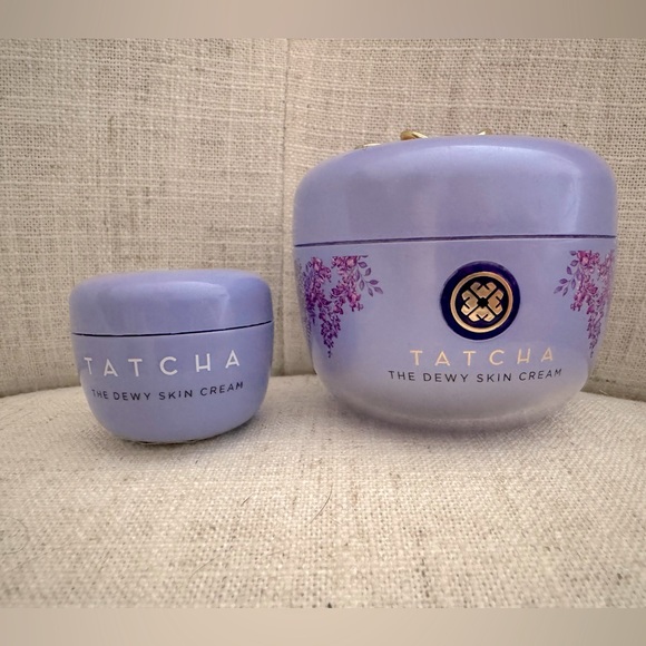 Tatcha | Skincare | Empty Tatcha Dewy Skin Cream Jars Gratitude And Mini Trial Sizes | Poshmark